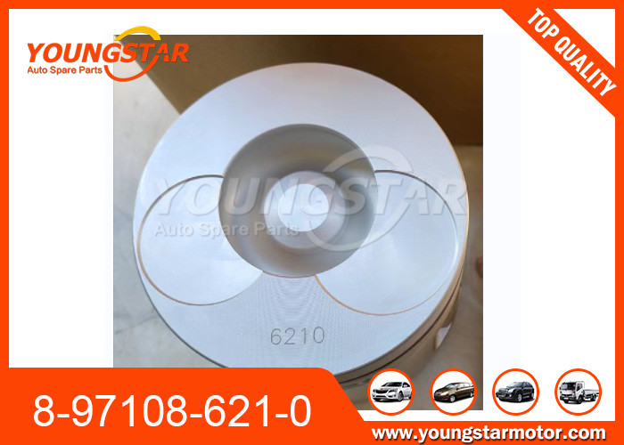 Piston Set 4JB1 STD R34 Round Head 8-97108-621-0 8-94460-887-1 34*78