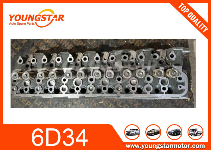 6D34 Complete Cylinder Head For Mitsubishi 5861cc 12V Diesel OE Me99721