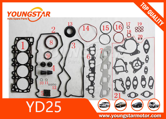 Full Cylinder Head Gasket Set for Nissan Navarra D40 Yd25 , 4WD Diesel ...