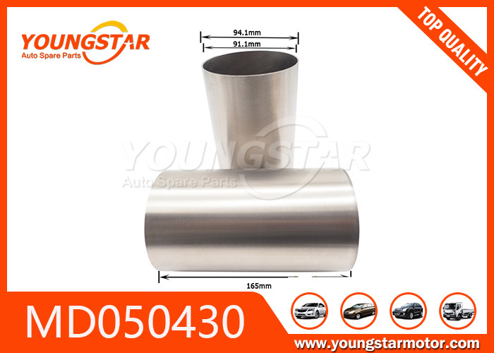 MD050430 Cylinder Liner Automobile Engine Parts For Mitsubishi 4D55 ...