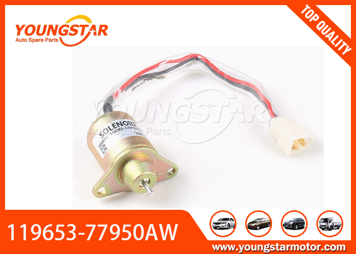 12VDC Shut-off Solenoid for Yanmar Engines