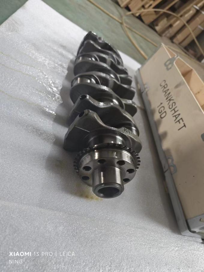 Cast Steel 1GD Engine Crankshaft 13401-0E020 13401-0E030