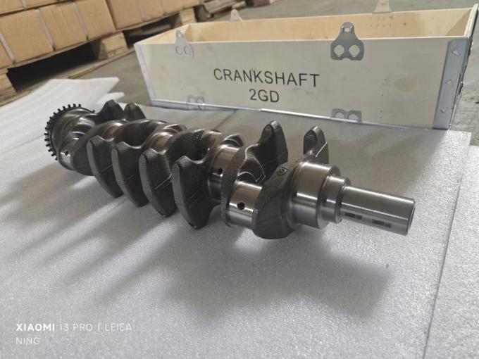 2GD Steel Engine Crankshaft 13401-0E010 For TOYOTA Hilux