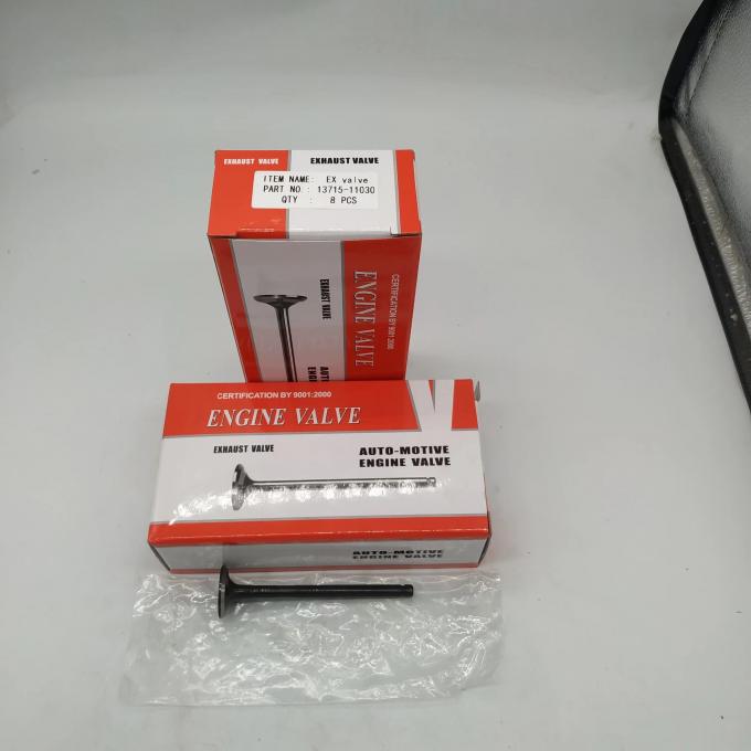 Steel Car Engine Valves For TOYOTA 4E-FE 1.300CC