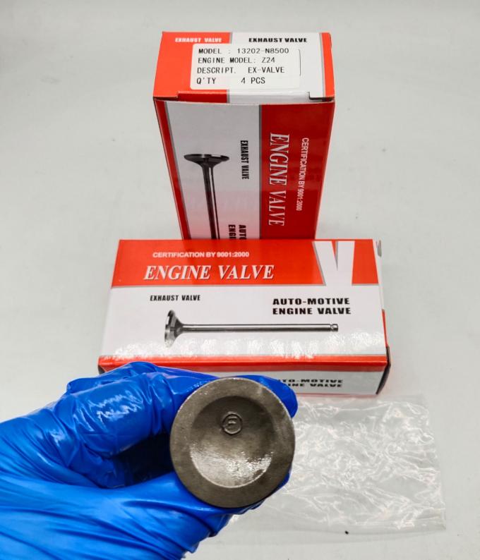 Nissan Z24 Steel Car Engine Valves 13201-N8501 13202-N8500